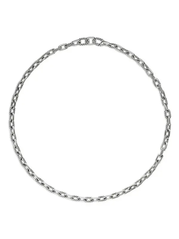 David Yurman Sterling Dy Madison Chain Necklace - Silver