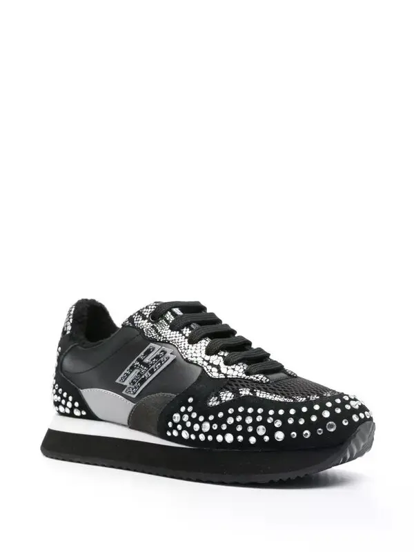 HIDE&JACK Over Running Sneakers - Black