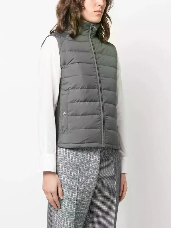 Thom Browne 4-bar Stripe Padded Gilet