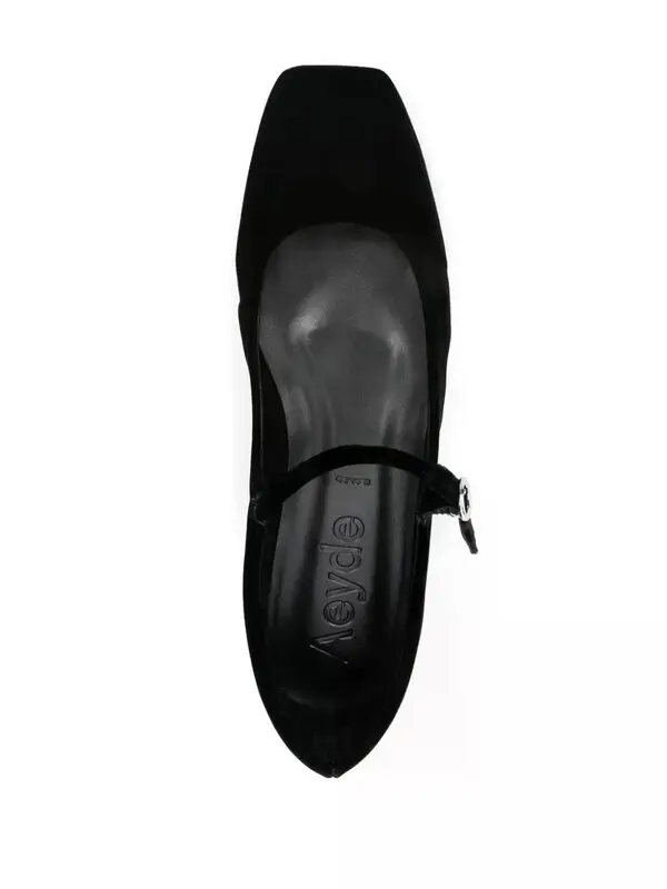 AeydĒ Uma Mary Jane Ballet Flats - Black