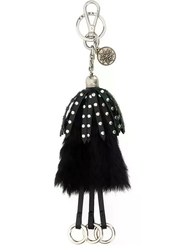 Prada Leather Keyring