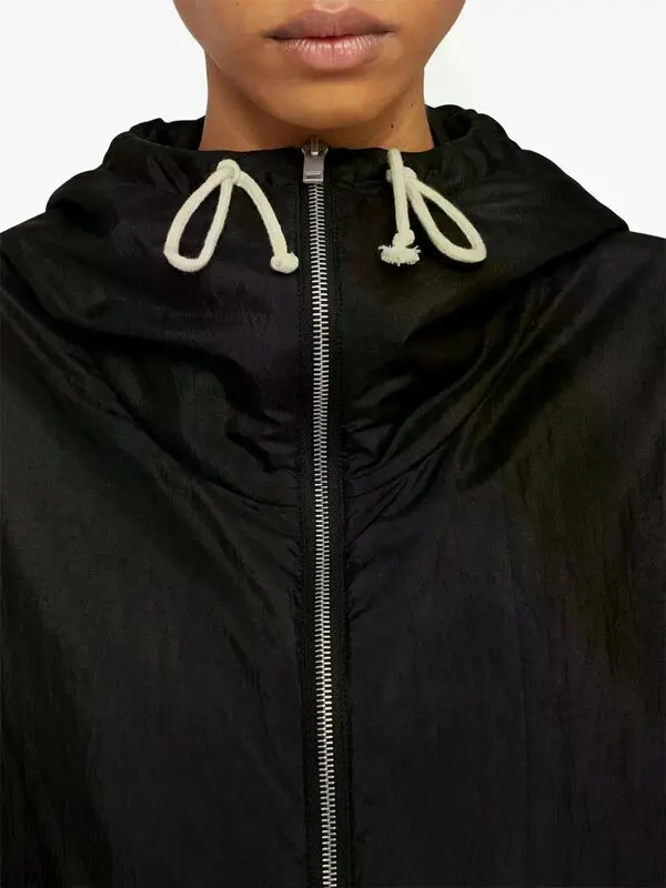 JIL SANDER Zip-up Hooded Jacket