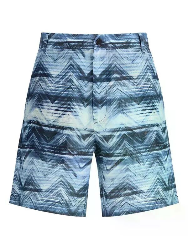 Missoni Zigzag Print Tailored Shorts