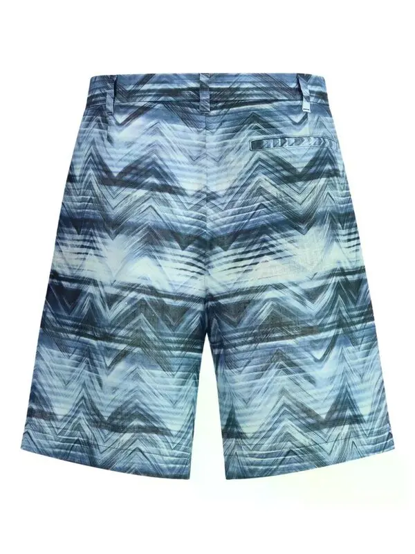Missoni Zigzag Print Tailored Shorts