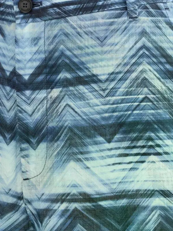 Missoni Zigzag Print Tailored Shorts