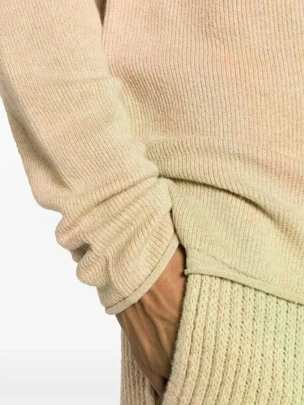 Alanui Finest Ribbed Polo Top