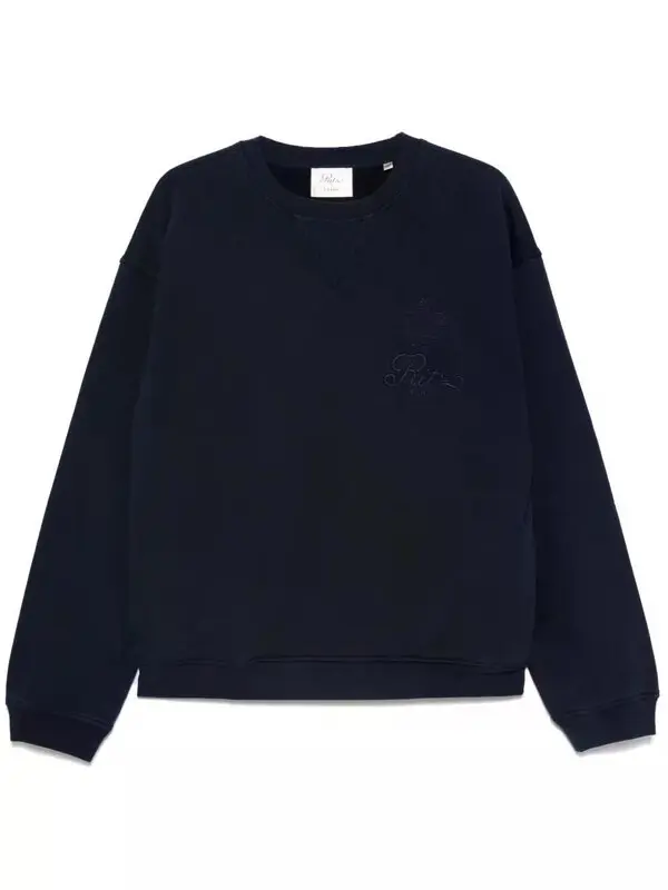 FRAME Logo-embroidered Sweatshirt