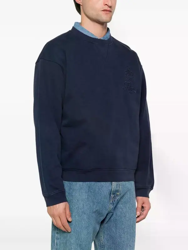 FRAME Logo-embroidered Sweatshirt