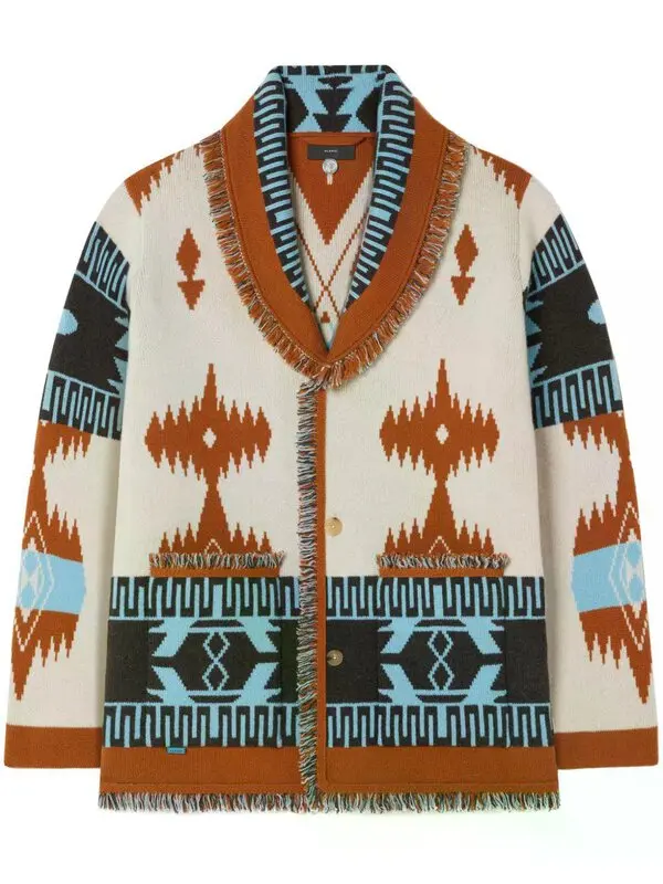 Alanui Icon Cardigan - Neutrals