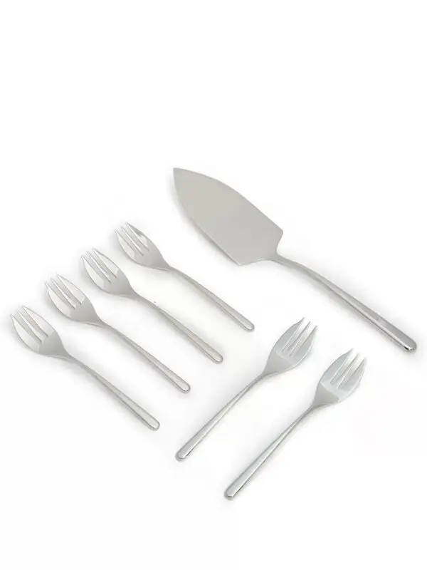 SAMBONET Linear Cake Set - Silver