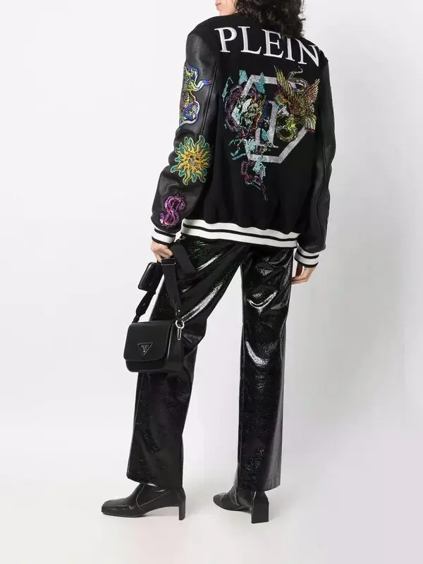 Philipp Plein Varsity Bomber Jacket