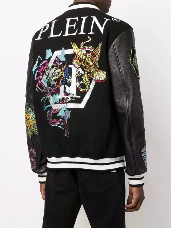 Philipp Plein Varsity Bomber Jacket