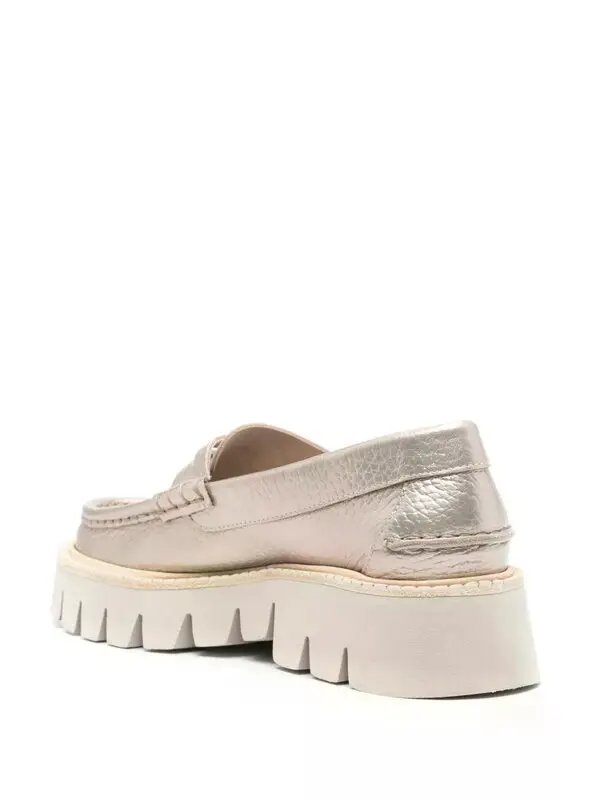 PEDRO GARCIA Sebas Leather Platform Loafers