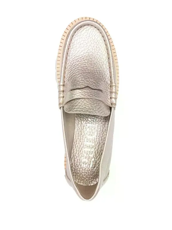 PEDRO GARCIA Sebas Leather Platform Loafers