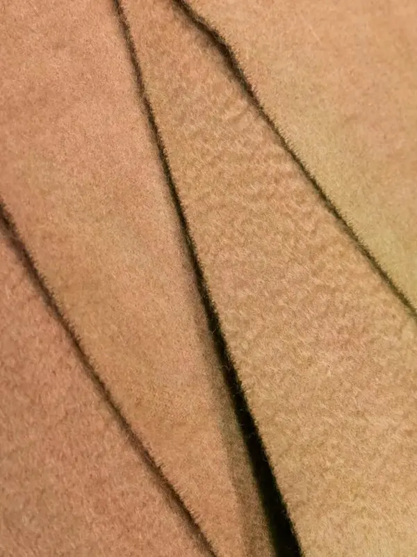 N.peal Fringed Cashmere Scarf - Brown