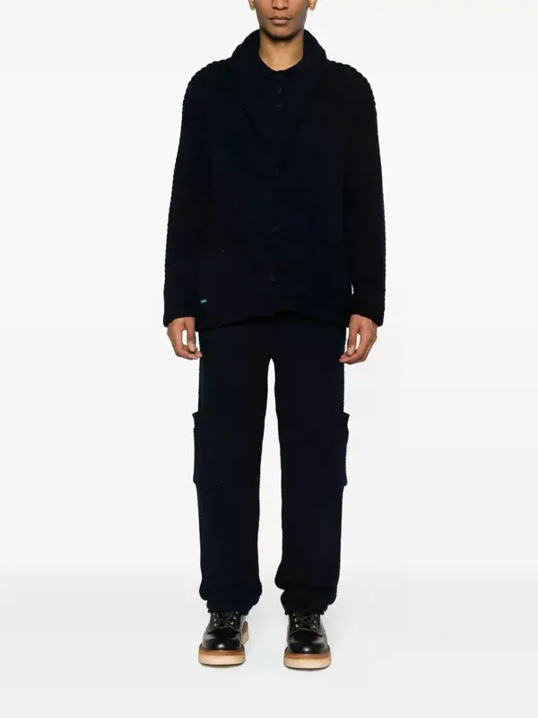 Alanui Cable-knit Cotton-cashmere Cardigan