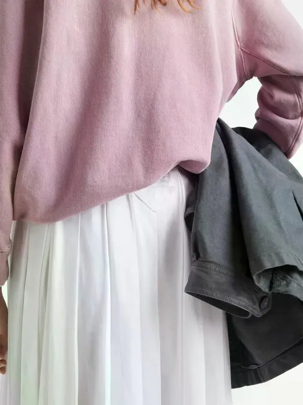 Prada Pleated Midi Skirt