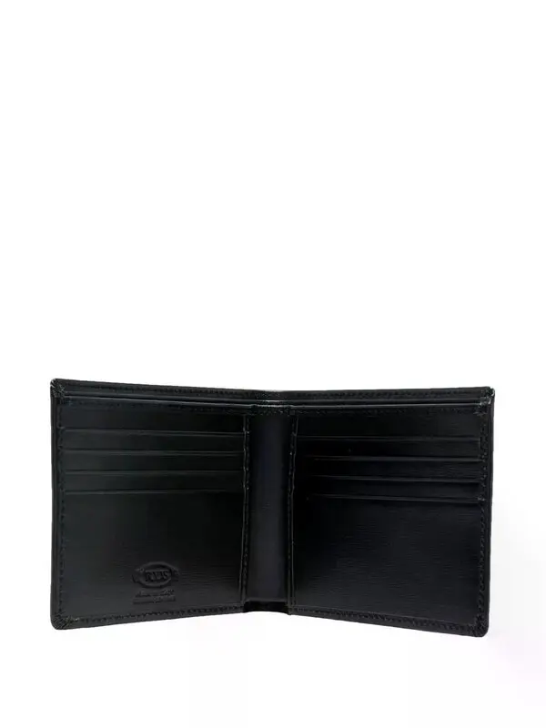TOD'S Logo-plaque Leather Wallet