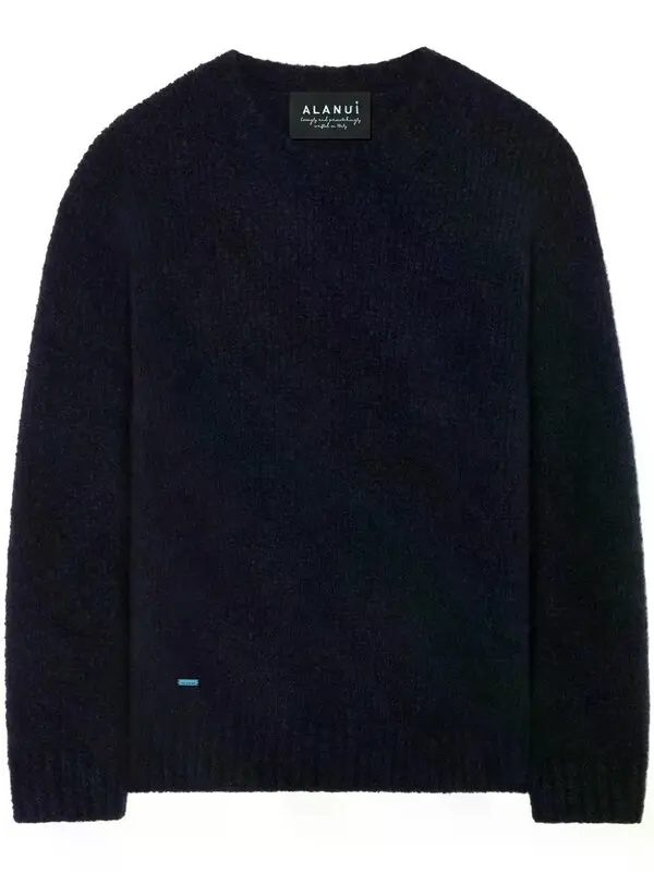 Alanui Ribbed Cashmere-silk Blend Sweater