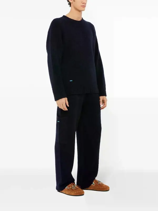 Alanui Ribbed Cashmere-silk Blend Sweater
