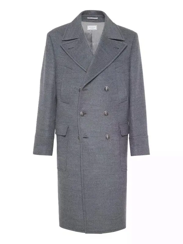 Brunello Cucinelli Double-breasted Wool Coat