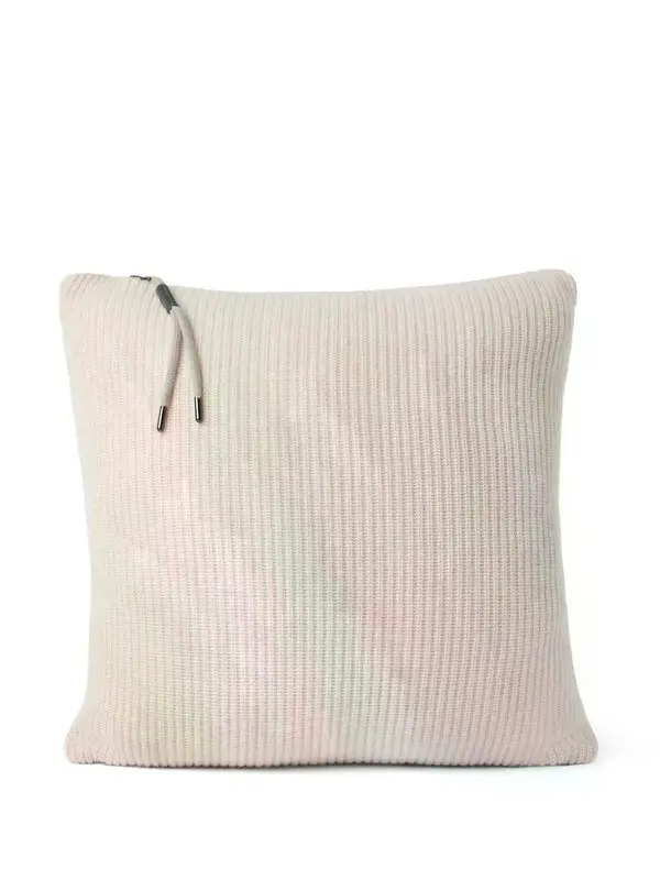 Brunello Cucinelli Cashmere Pillow - Neutrals
