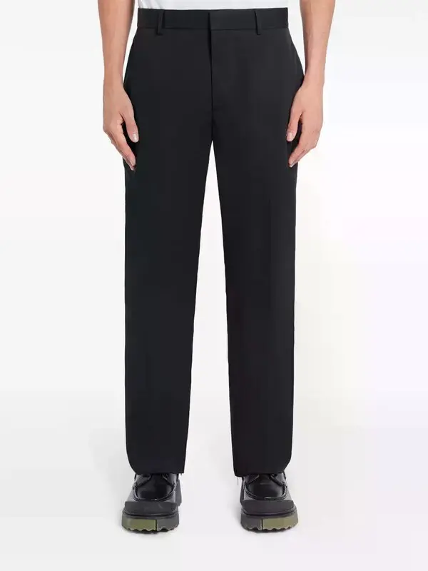 Off-White Tailored Cotton Trousers