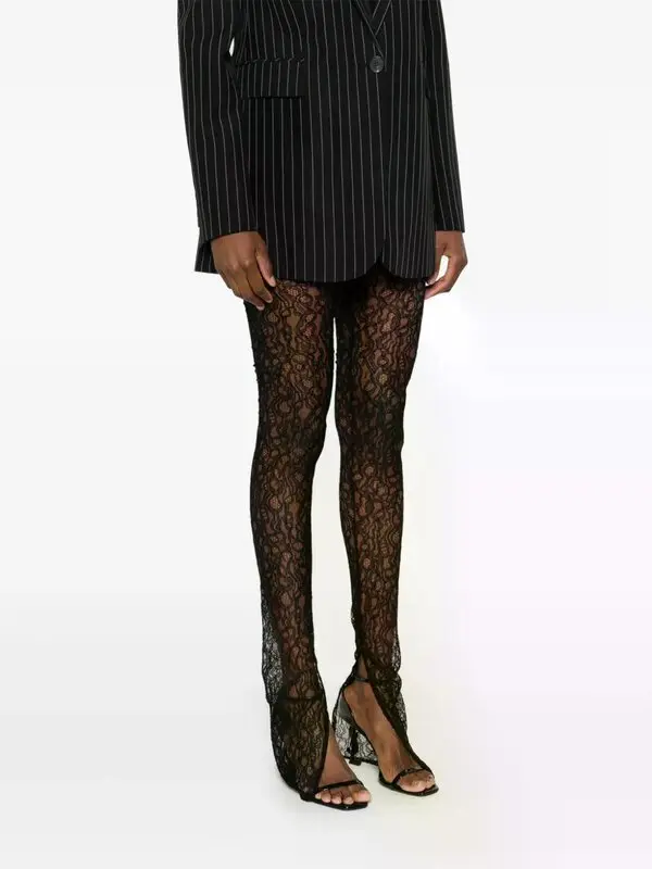 ALMAZ Side-slit Lace Trousers