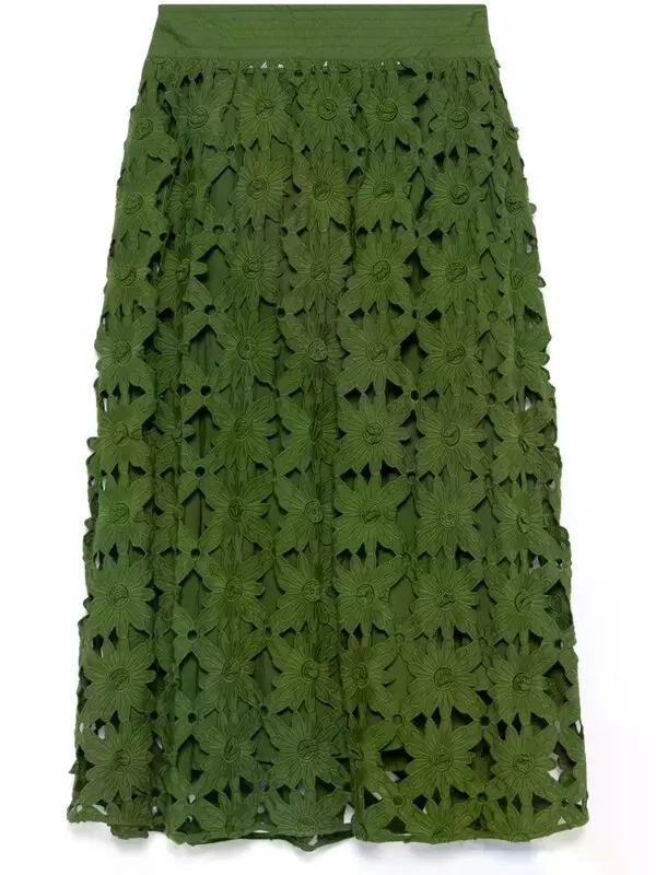 Farm Rio Richilieu Midi Skirt