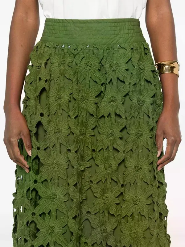 Farm Rio Richilieu Midi Skirt