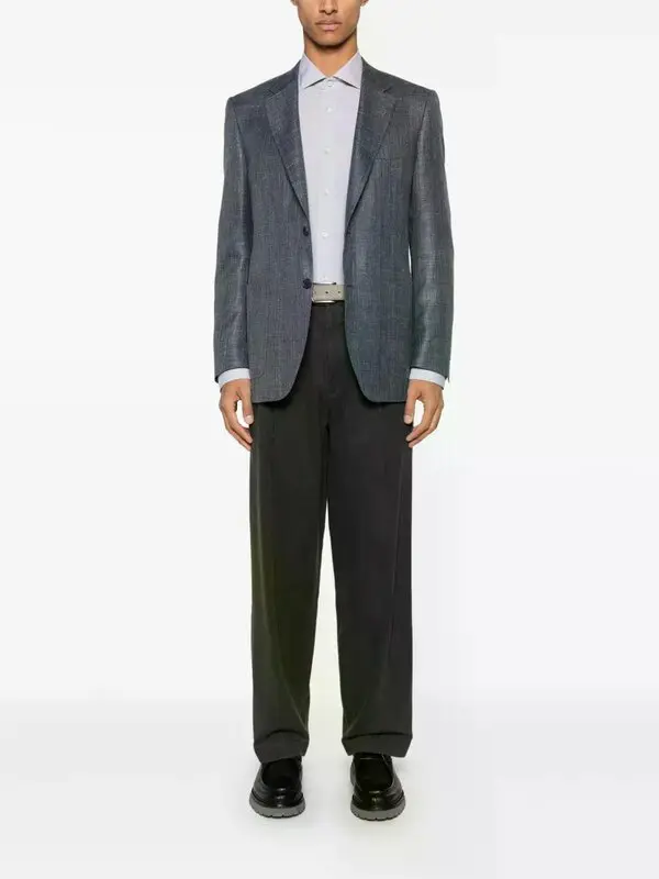 Canali Slub-texture Blazer