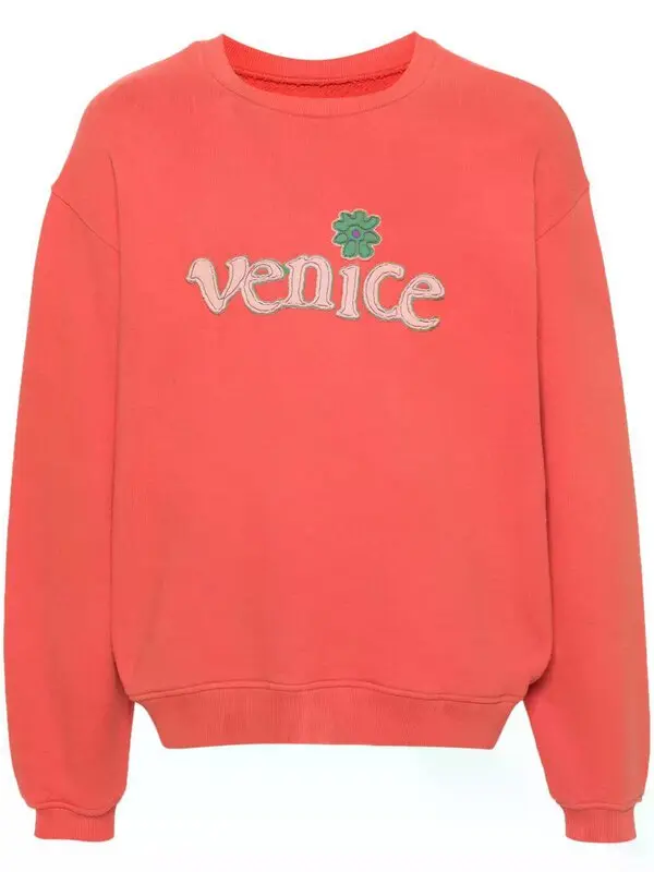 ERL Venice-patch Cotton Sweatshirt