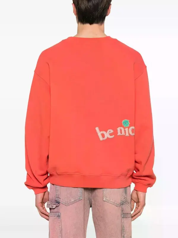 ERL Venice-patch Cotton Sweatshirt