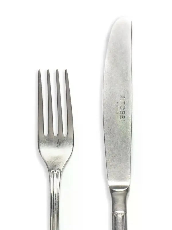 BITOSSI HOME 24 Piece Sterling Cutlery Set