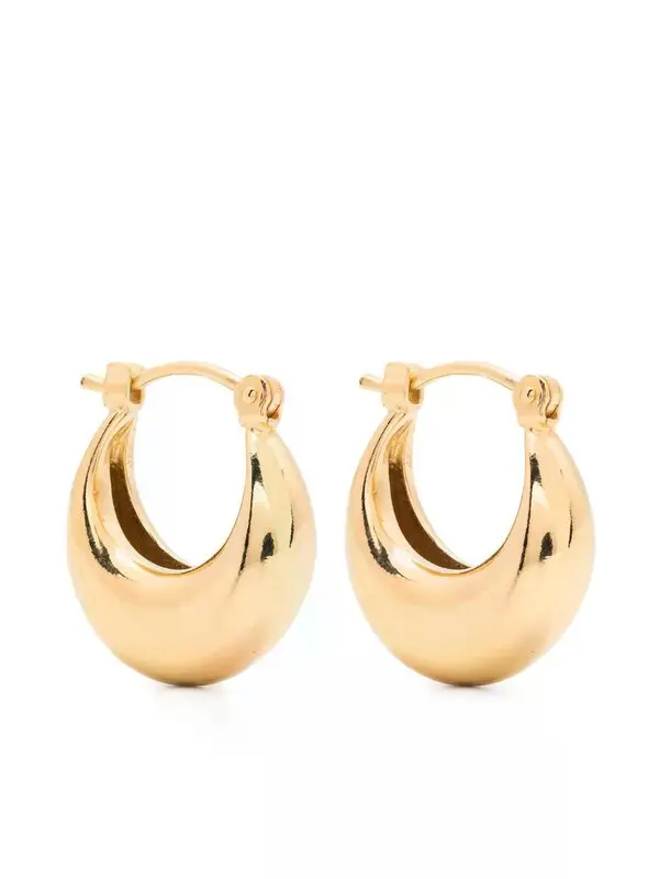 WOUTERS & HENDRIX Les Eternelles Hoop Earrings - Gold