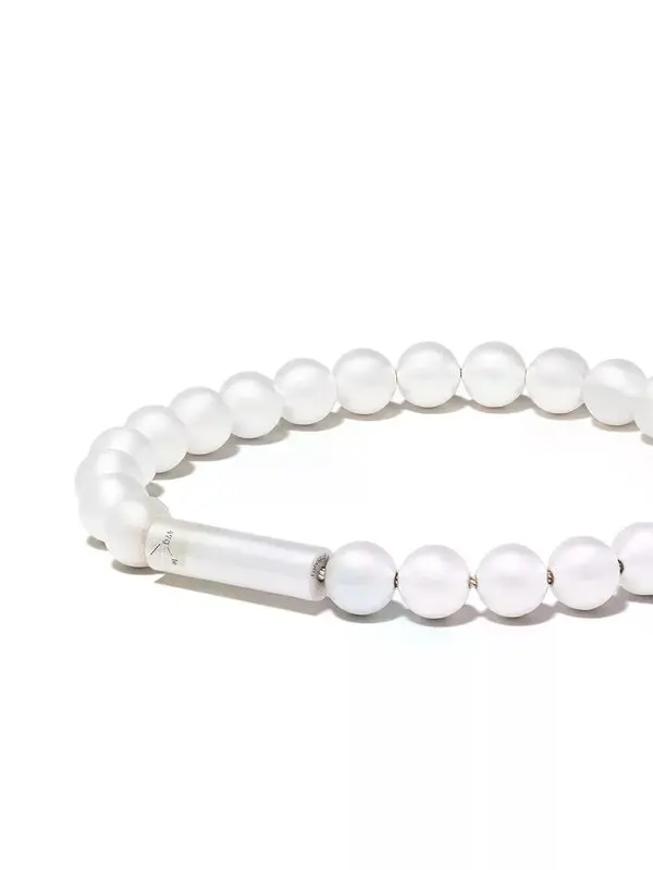 Le Gramme Le 47 Beaded Bracelet