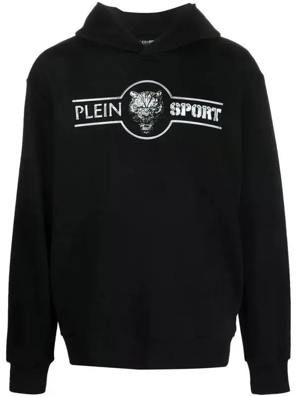 PLEIN SPORT Chrome Scratch Edition Hoodie