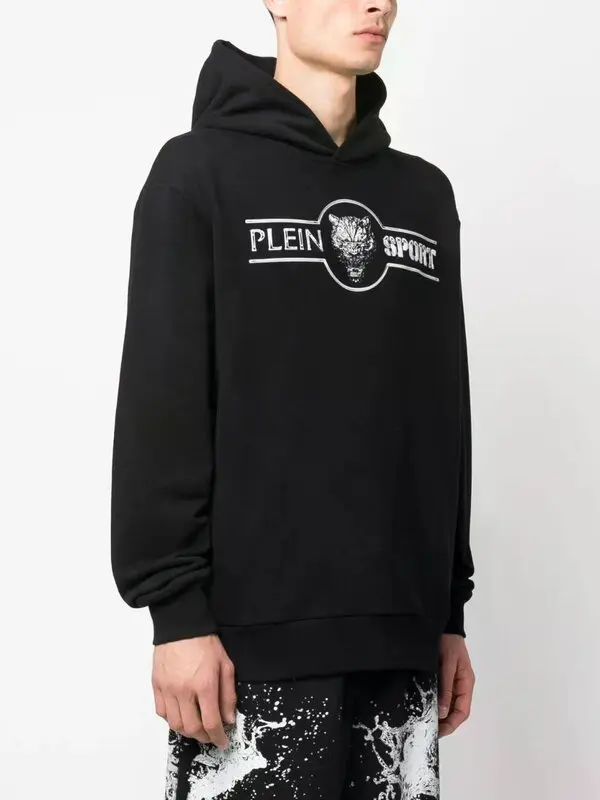 PLEIN SPORT Chrome Scratch Edition Hoodie