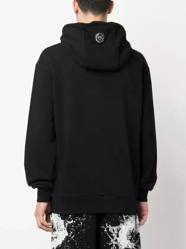 PLEIN SPORT Chrome Scratch Edition Hoodie