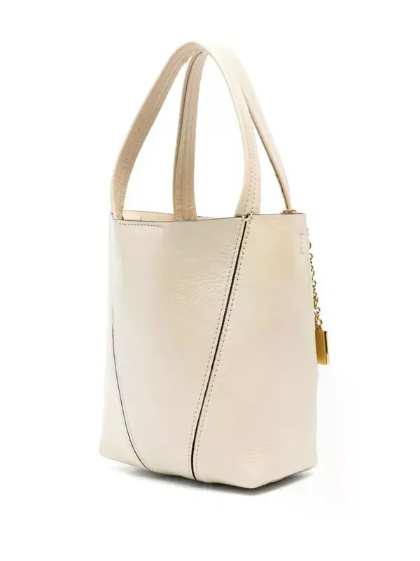 Chloé Small Spin Tote Bag - Neutrals