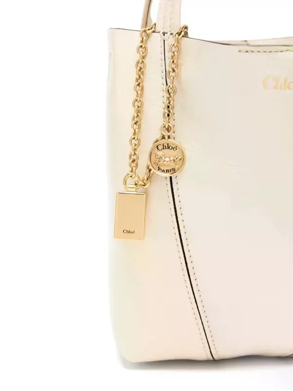 Chloé Small Spin Tote Bag - Neutrals