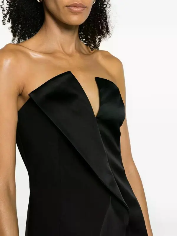 GENNY Strapless Panelled Mini Dress
