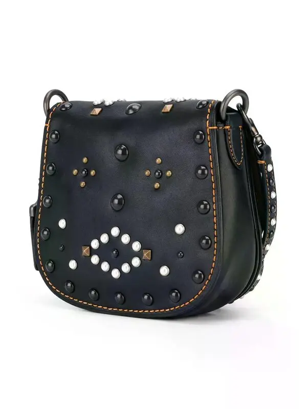COACH Mini Studded Saddle Bag