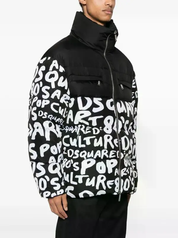 Dsquared2 Pop 80's Two-tone Padded Jacket