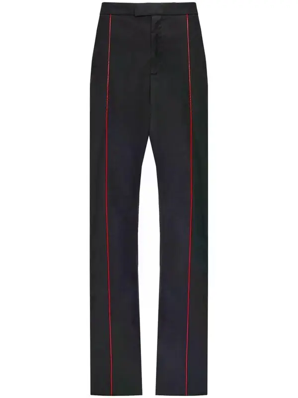 FERRAGAMO Contrasting Trim Cotton Track Pants