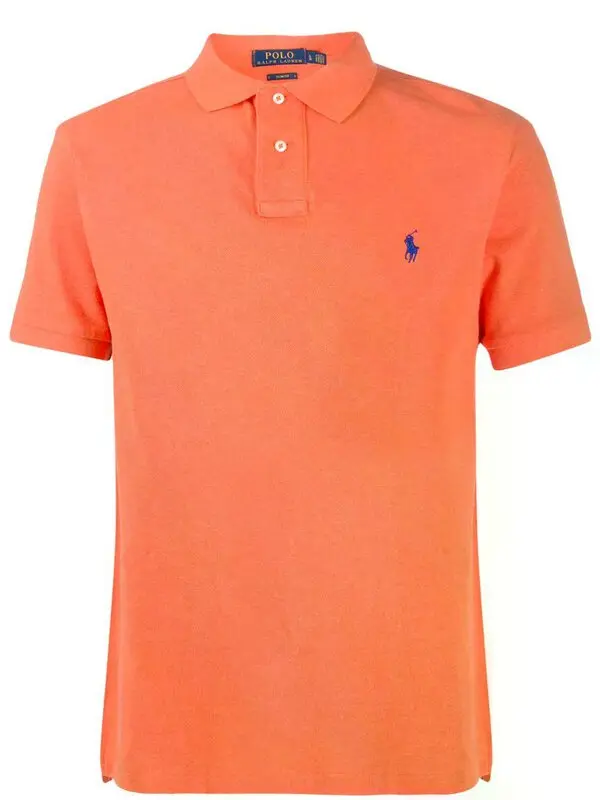 Polo Ralph Lauren Embroidered Logo Polo Shirt - Orange