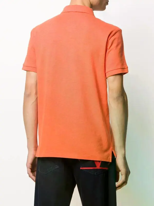 Polo Ralph Lauren Embroidered Logo Polo Shirt - Orange