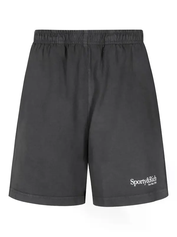 SPORTY & RICH Cotton Shorts