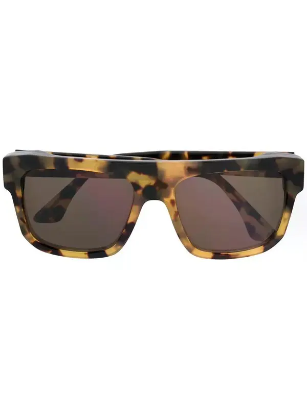 Thierry Lasry Felony Square Sunglasses - Brown