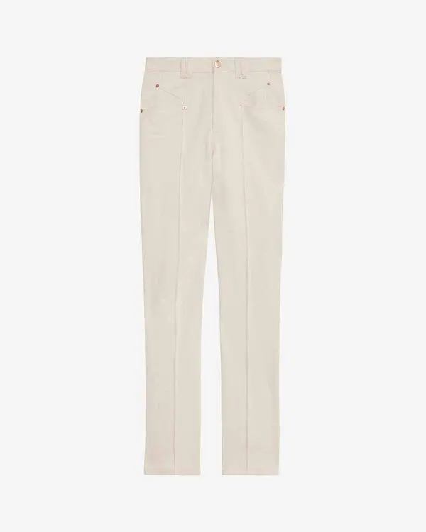 Isabel Marant Lirokae Fitted Denim Jeans